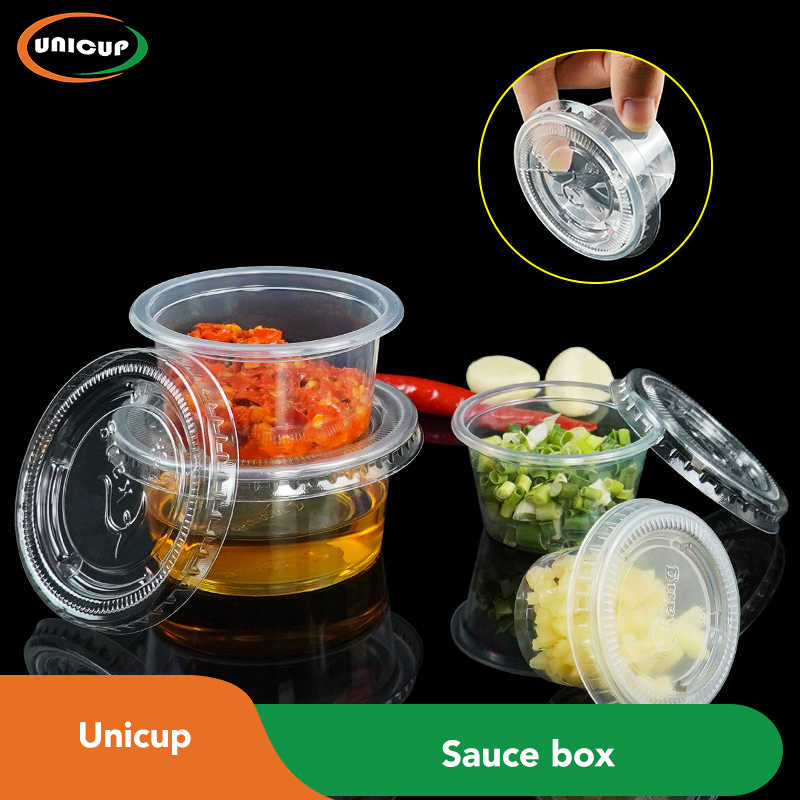 Plastic Portion Cups with Lids [2500 Sets] Disposable Plastic Cups for